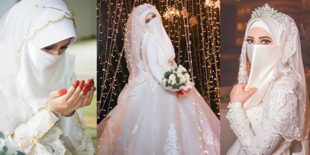 Embracing Tradition: Muslim Bride In Niqab
