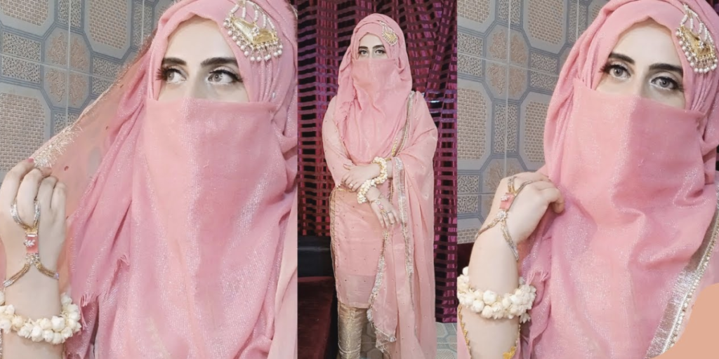 Embracing Tradition: Muslim Bride In Niqab
