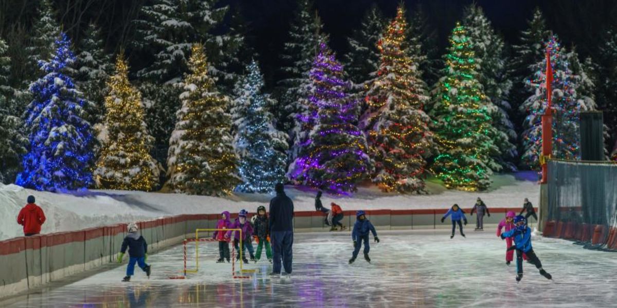 Embracing Winter Bliss: The Allure of Outdoor Ice Skating Rinks
