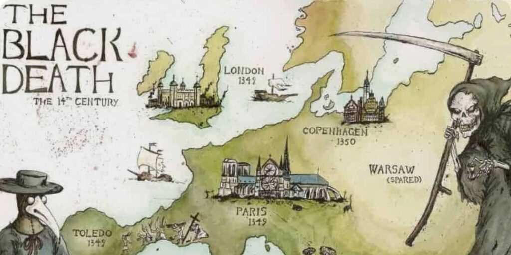 The Black Death: How the Plague Devastated Medieval Europe