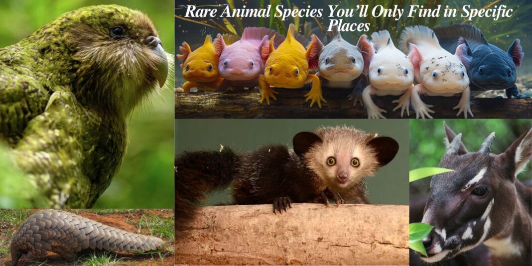 Rare Animal Species You’ll Only Find in Specific Places